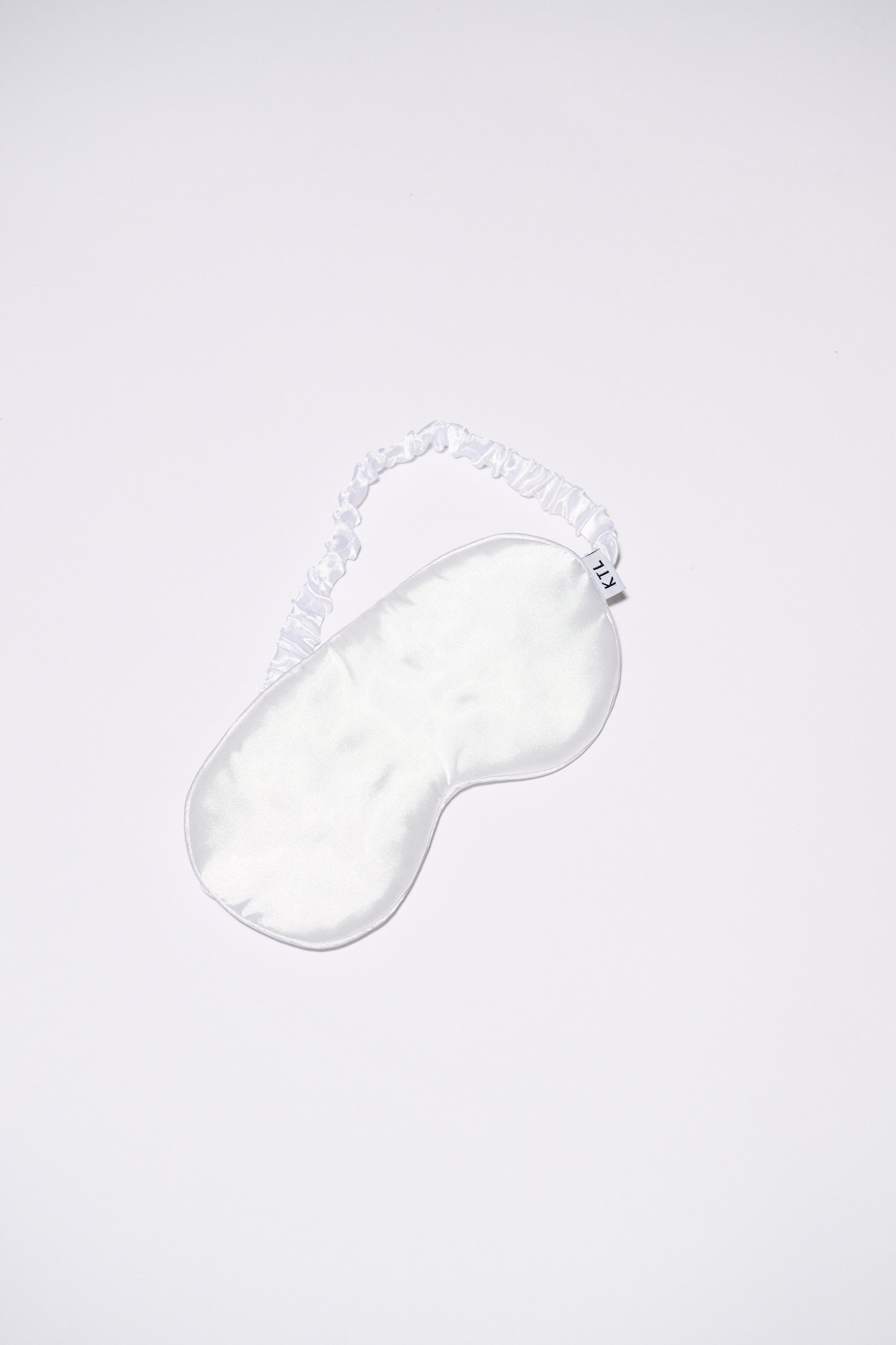Daphne Satin Sleep Mask White